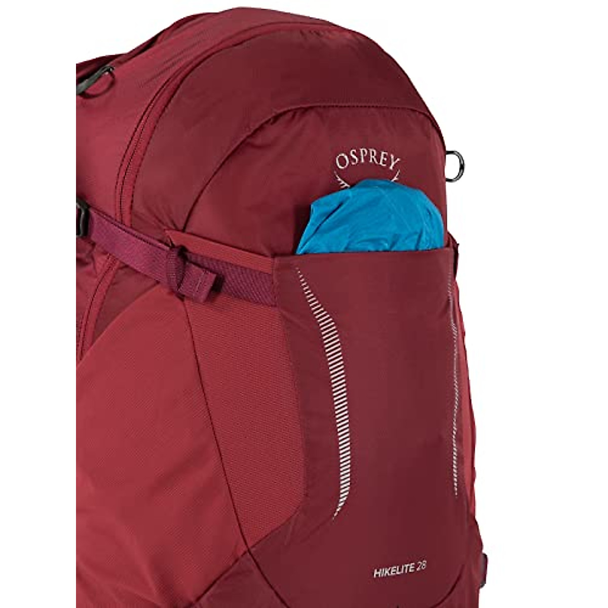 Osprey Hikelite 28L Unisex Hiking Backpack, Pine Leaf Green, M/L