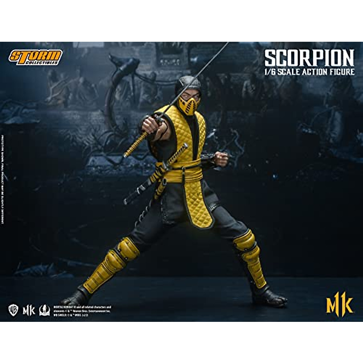 Storm Collectibles - Mortal Kombat 11 - Scorpion Klassic 1/6 Scale Action Figure