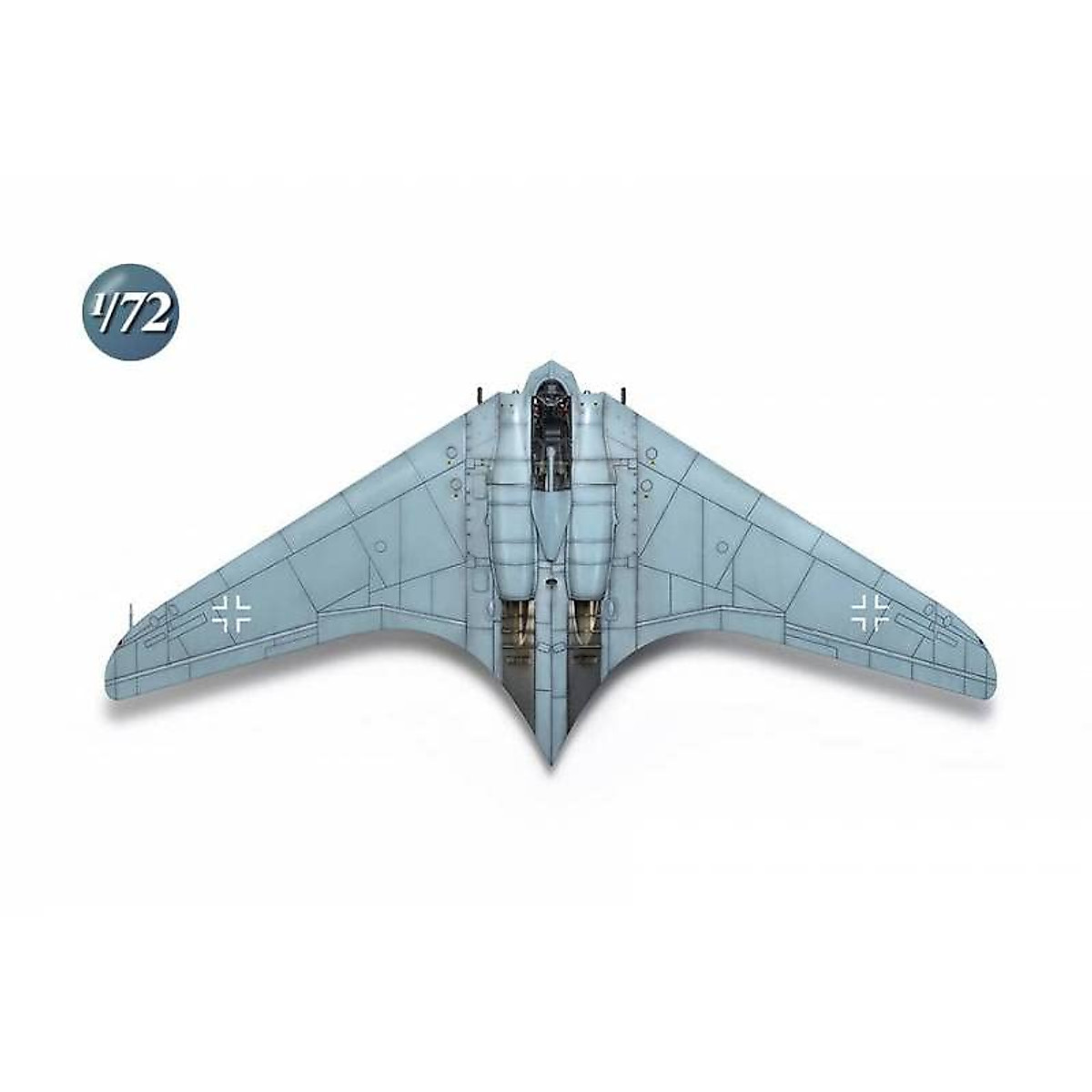 ZKMK28914 1:72 & 1:144 Zoukei-Mura Horton Ho229 (2 Kits) [Model Building KIT]