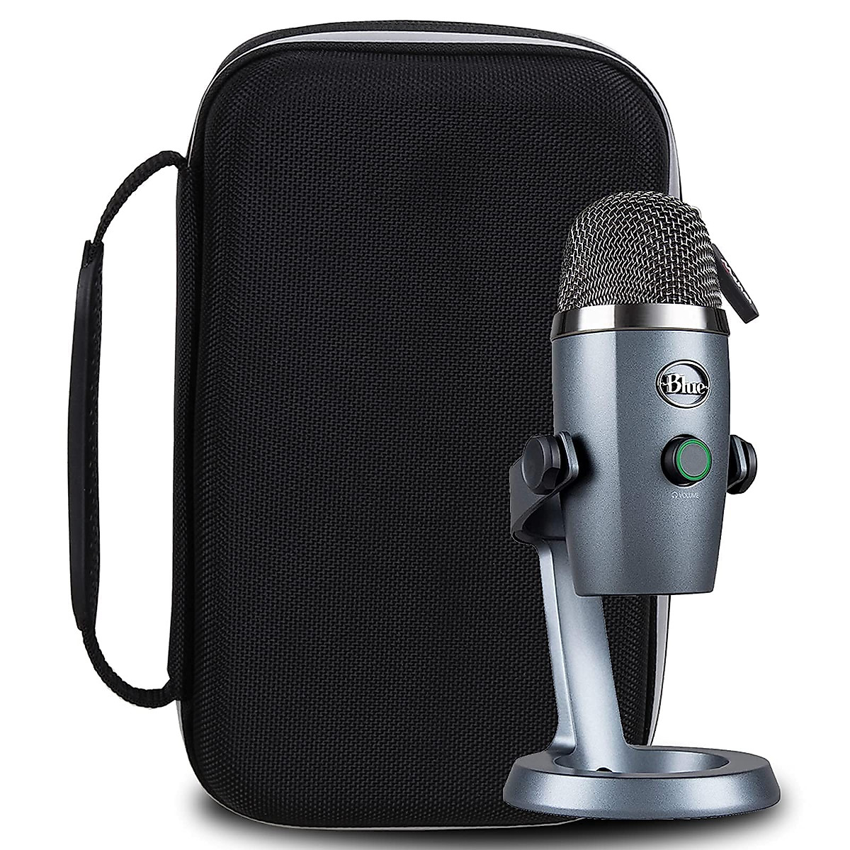 Mchoi Hard EVA Travel Case for Blue Yeti Nano Premium USB Mic(New Version), CASE ONLY