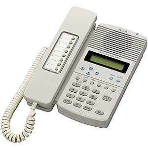 TOA N-8010MS Y Standard Master Station, Two-Wire Connection to N-8000EX or N-8010EX IP Network Intercom Exchange, Handset or Hands-Free Duplex Communication