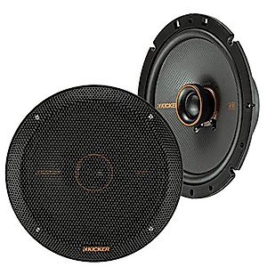 KICKER 47KSC6704 KS Series 6.75" Coaxial Speakers with .75" Tweeters, 4ohm