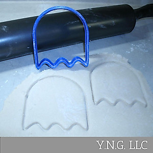 INSPIRED BY PACMAN GHOST VIDEO GAME ARCADE CHARACTER COOKIE CUTTER MADE IN USA PR496