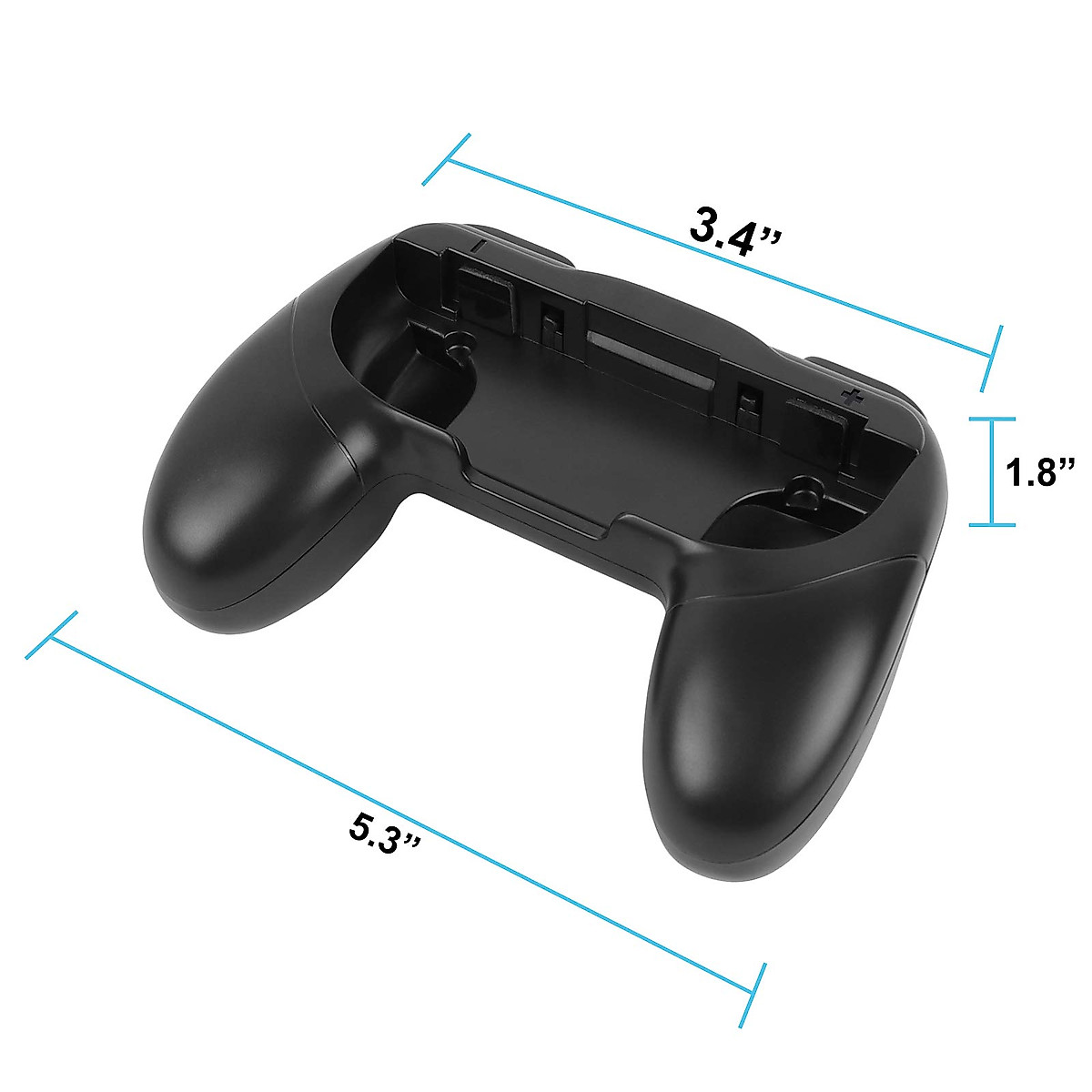 Switch Steering Wheel for Switch Accessories-Gifts for Men Gadgets Accessories for Switch Mario Kart Racing Game, Racing Wheel 4 Packs Lightweight Gadgets With Comfort Handle for Family Party