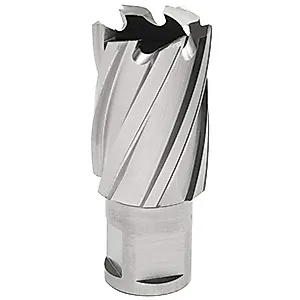 Hougen 12132 1 Inch Diameter x 1 Inch Depth of Cut 12,000 Series High Speed Steel Annular Cutter 3/4 Inch Weldon Shank for Magnetic Drills