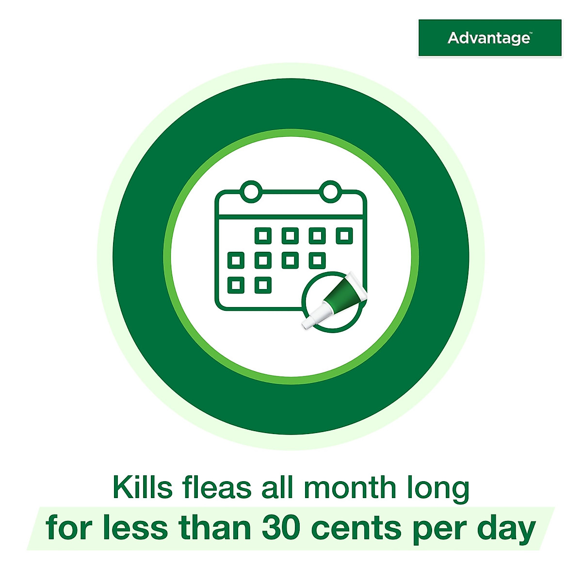 Advantage Topical Cat Flea Treatment and Prevention for Small Cats 2-9 lbs. | Apply Flea Drops Monthly | 2 Treatments