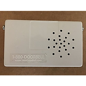 Compact Door Alarm with 16ft X 12ft Detection Area, 70dB Volume - 9V Battery Operated Alarm for Smaller Stores
