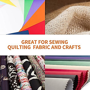 WhisperDream 60mm Rotary Cutter Blades - 10 Pack Replacement Blades - Sharper Blades Have Better Cutting Effect, Great for Sewing, Quilting Supplies, Fabric and Crafts (Round Hole-60mm)