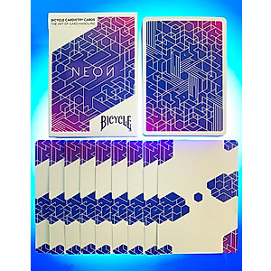 Bicycle Neon Orange Bump Cardistry Deck (Not A Playable Deck)