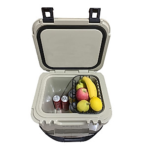 CORRBPEN Cooler Basket, 1-Pack, Compatible with YETI Roadie 24 Wire Cooler Rack, Will Keep Smaller Items Dry and Hold Fruit, Utensils, etc.