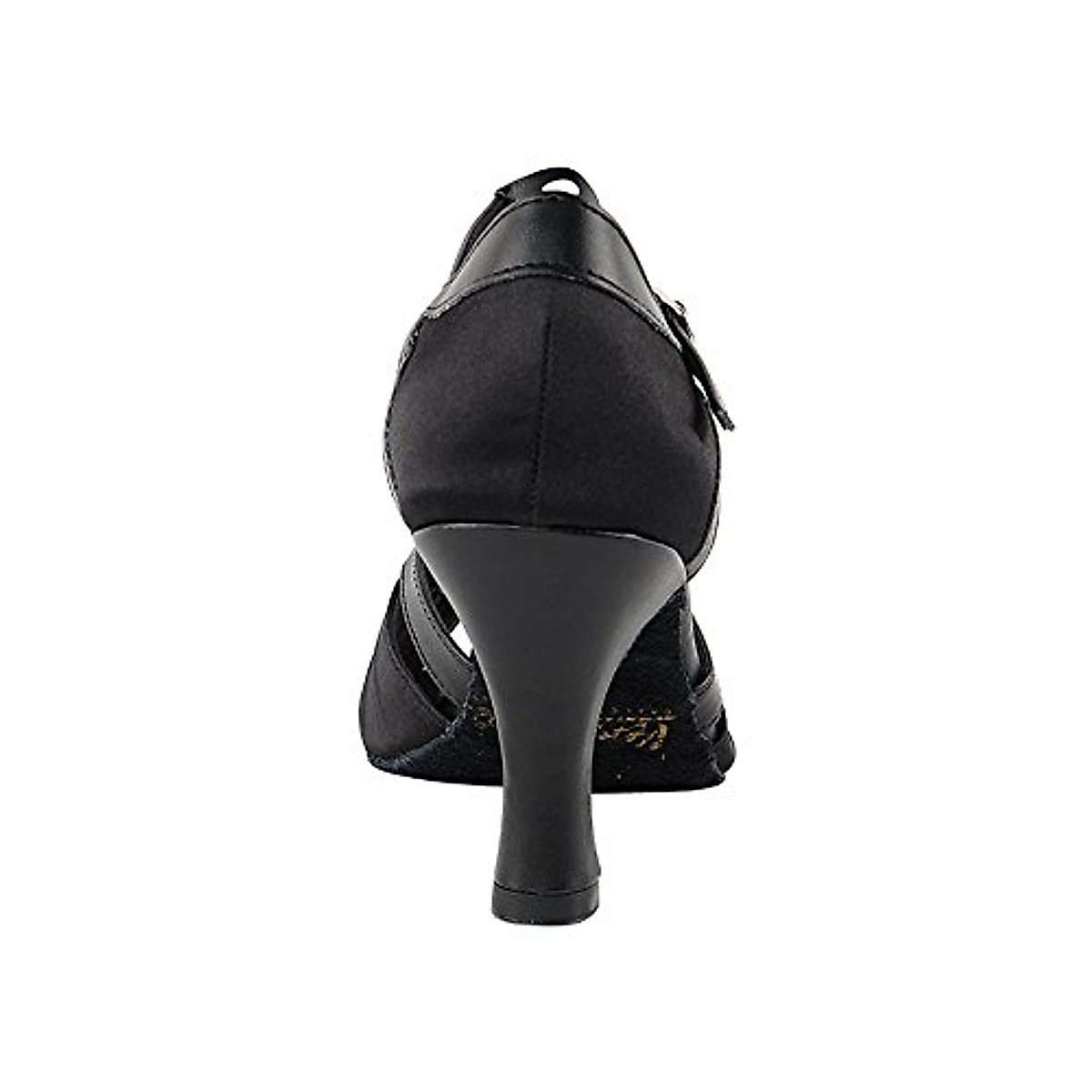 Very Fine Gabriella (2020) Womens Dance Shoes Ballroom Latin Salsa Tango Waltz Rhythm Swing Black Satin 2.5" Heel US 6.5 M