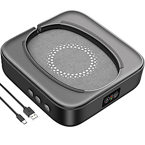 Meatanty Mouse Mover Undetectable, Super-Silent Mouse Jiggler Device Move Randomly, Automatic Wiggler Shaker Giggler, Adjustable Interval Timer, Keep Computer Laptop Active for Office Home Remote Work