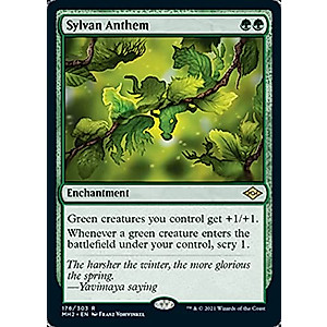 Magic: the Gathering - Sylvan Anthem (176) - Modern Horizons 2