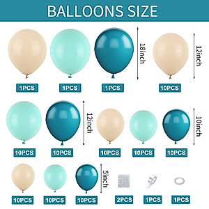 Pink White Party Balloons, Pink White Balloons Garland Arch Kit, 93 Pack 18/12/10/5 Inch Different Sizes Wedding Balloons for Birthday Baby Shower Bridal Festival Anniversary Decorations