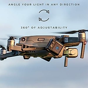 Lume Cube - Lighting Kit for DJI Mavic 2 Pro & Zoom - Compact LED lamp & flash in one - Controllable via Bluetooth app - Easy to attach - for beginners and advanced photographers