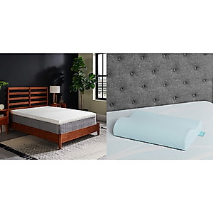 Tempur-Pedic TEMPUR-Adapt + Cooling 3-Inch King Mattress Topper and TEMPUR Ergo Cooling Neck Pillow