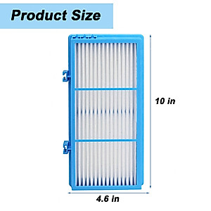 IOYIJOI Filter Replacement for Holmes Aer1 Series, Replacement Parts # HAPF300AH-U4R, HAP242-NUC (4 Filter Replacement + 8 Booster Pre Filter)