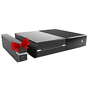 Fantom Drives 2TB Xbox One Hard Drive Upgrade - Easy Snap-On with 3 USB Ports - Compatible with Original Xbox One Only (XBOX-2TB-SH)