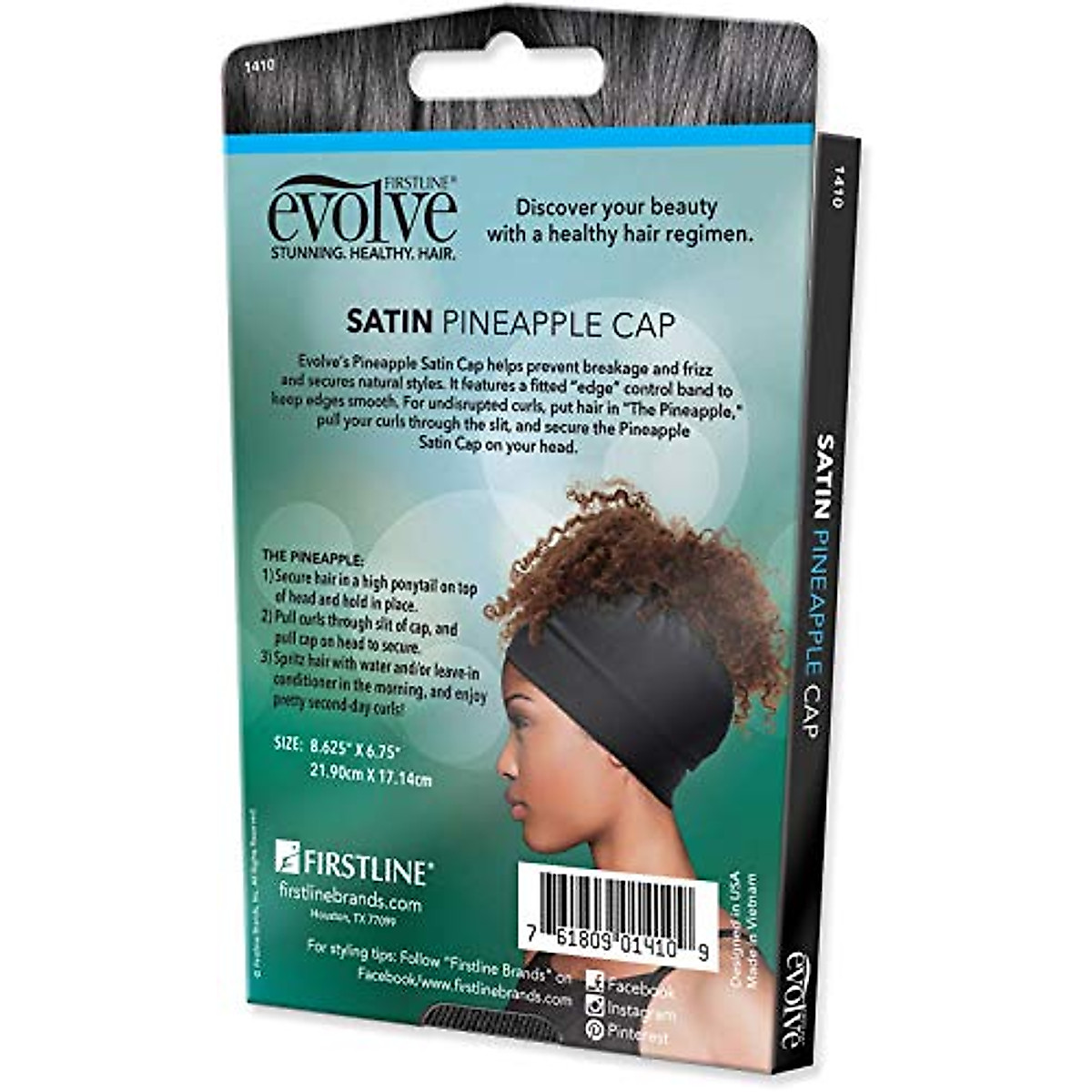 Evolve Pineapple Sleep Cap