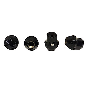 Eisen 14x1.5 One-Piece Black OEM Factory Style Replacement Lug Nuts Compatible with Stock Wheels 2015-2020 Ford Mustang Edge