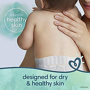 Diapers Size 5, 132 Count and Baby Wipes - Pampers Pure Protection Diapers and Aqua Pure 6X Pop-Top Sensitive Water Baby Wipes, 336 Count (Packaging May Vary)