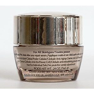 Estee Lauder Revitalizing Supreme+ Global Anti-Aging Cell Power Creme, Trial Size Mini, 0.24 oz / 7 ml