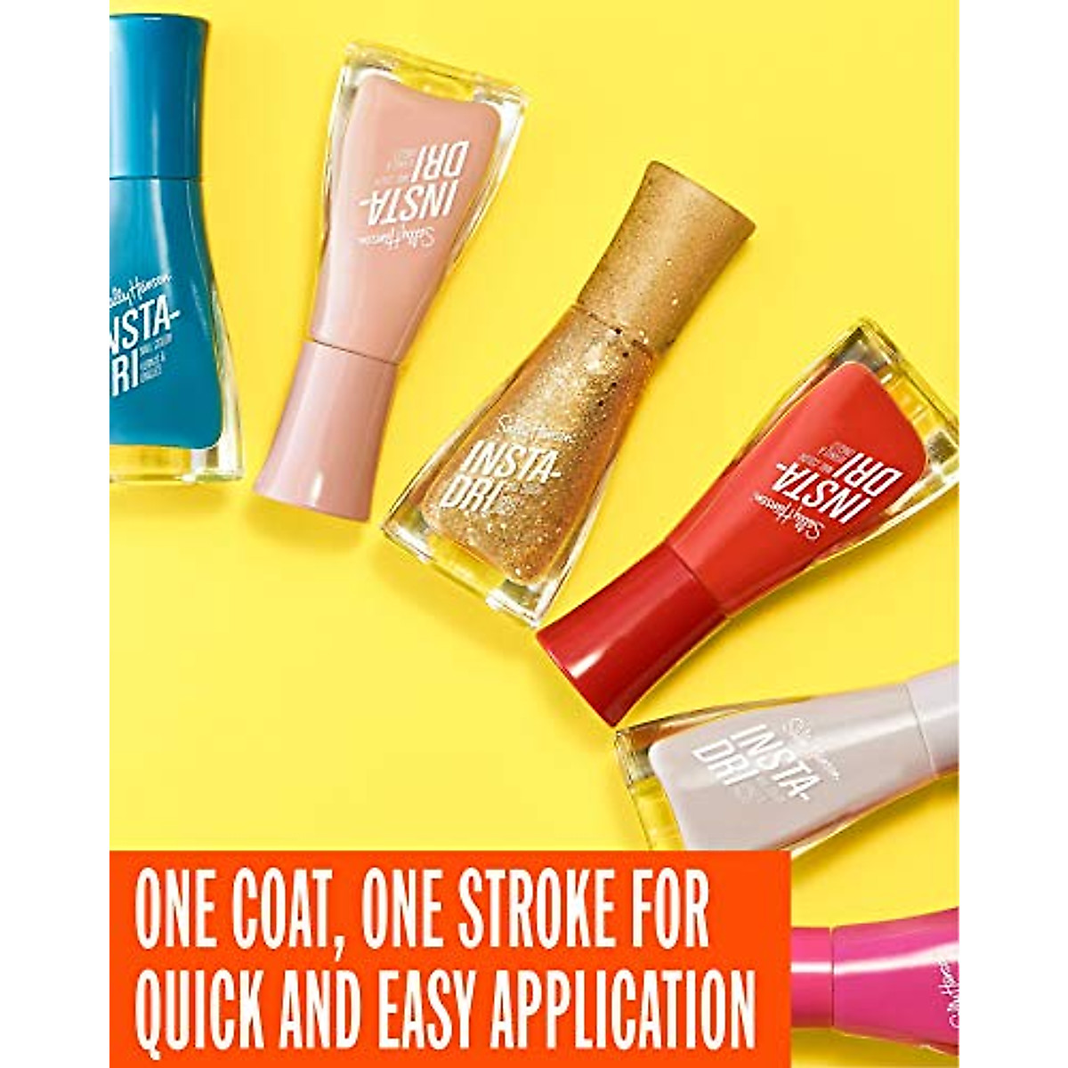 Sally Hansen - Insta-Dri Fast-Dry Nail Color, Silver Stallion