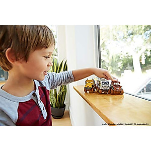 Disney Pixar Cars XRS Mud Racing Mater Oversized 1:55 scale Die-cast, Real Suspension, Off-Road, Dirt-splashed, All-terrain Wheels, 1:55 scale, Ages 3 and up