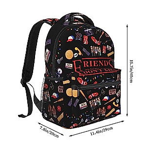 UINTA Backpack 17in Boys Girls Large Capacity Student Schoolbag for Teens Travel Hiking Camping Daypack