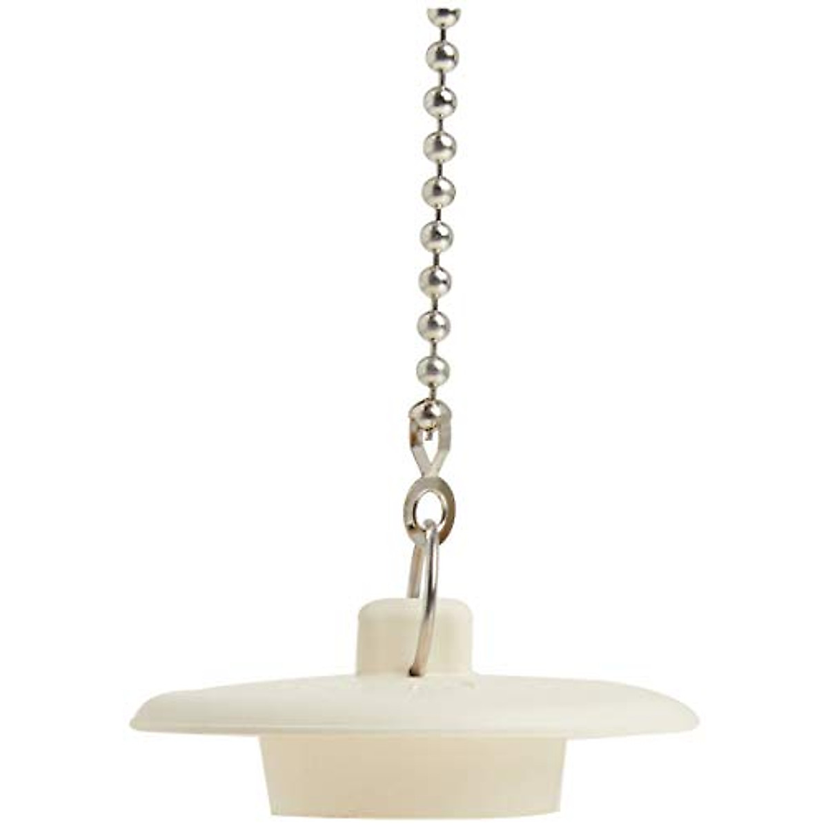 Danco Rubber Tub Stopper with Chain, White (80783)
