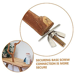 Budgie Cage Accessories Bird Screw Mount Toy- Bird Perch can Help Increase Pets' Activity Space, a Nice Toy for Parrot. It Will give Them a Good Experience.