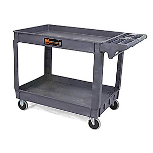 WEN 500-Pound Capacity 46 By 25.5-Inch Extra Wide Service Utility Cart