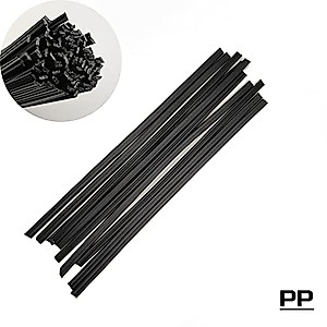 WOLODARSK 40pcs Plastic Welding Rods 200mm Length ABS/PP/PVC/PE Welding Sticks 5x2mm For Plastic Welder ?Each 10pcs welding rods