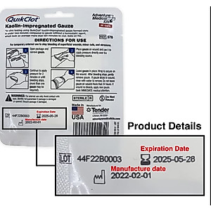 QuikClot Advanced Clotting Gauze - 3 x 48 in