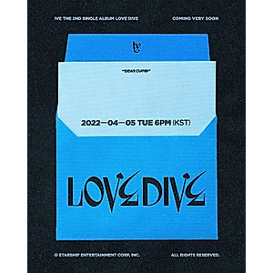 DREAMUS IVE - Love Dive [Ver 3.] (2nd Single Album) Album+Pre Order Benefits+CultureKorean Gift(Decorative Stickers,Photocards,Top Loader Stcikers)