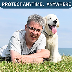 Flea Collar for Dogs, 4 Pack Dog Flea and Tick Collar 32 Months Flea and Tick Treatment Collar for Dog, Waterproof Adjustable Dog Flea and Tick Prevention for Small Medium Large Dog Puppy, Black