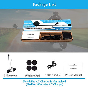 Motorcycle Helmet Wireless Bluetooth Headset Headphones for Helmets Wireless Headphones with Microphone Sound System for Motorcycle 0.27 inches Silm