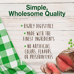 Nylabone Healthy Edibles Natural Dog Chews Long Lasting Roast Beef Flavor Treats for Dogs, X-Large/Souper (2 Count)