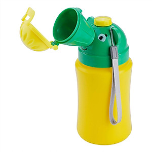 BORDSTRACT Baby Travel Pee Potty, Portable Baby Child Potty Urinal Emergency Toilet Baby Travel Urinal Convenient Pee Potty Toilet for Camping Car Travelling (Boy)