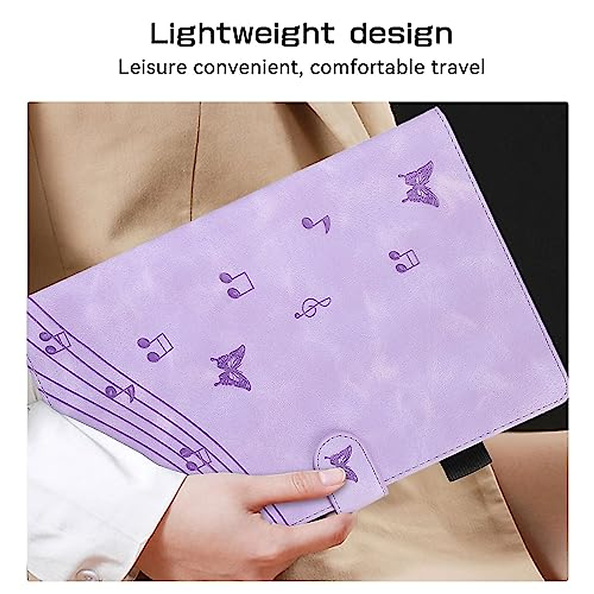 Tablet PC Case Compatible with Samsung Galaxy Tab A8 Case 10.5" X200 / X205 (2021) Premium PU Leather Folio Smart Protective Cover, Multi-Viewing Angles and Auto Wake & Sleep Compatible with Galaxy Ta