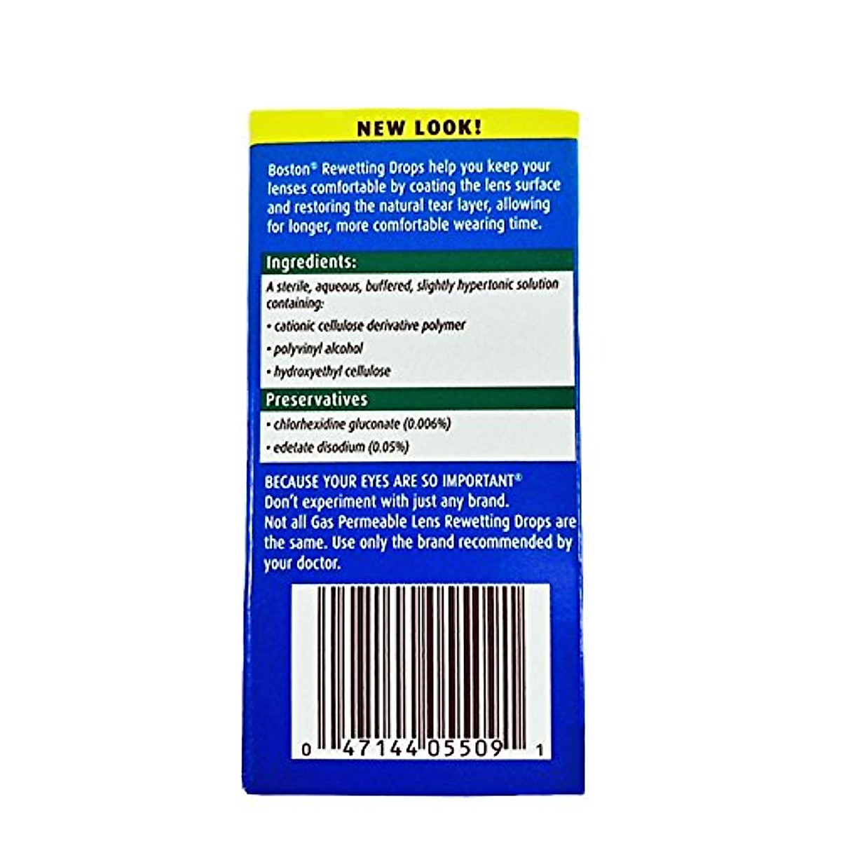 Bausch & Lomb Boston Rewetting Drops 10 mL (Pack of 10)