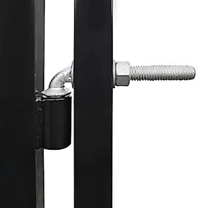 loibinfen Dog Kennel Outdoor Dog House with Roof Waterproof Cover for Medium to Small Dog Outside, Dog Kennel Pet Crate Cage Playpen Dog Run 177.2"x59.1"x82.7"