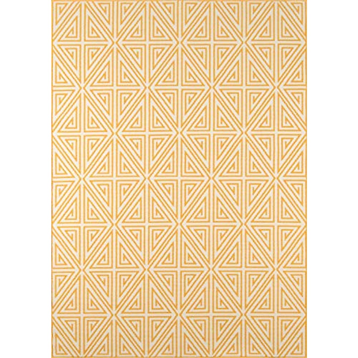 Momeni Rugs Baja Collection Area Rug, 5'3" x 7'6", Yellow