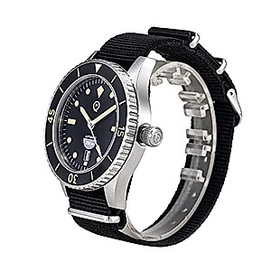 QM NH35 Dive Automatic Mechanical Men's Watch Fifty Search Diving Retro Luminous Saphire Glass Cramic Bezel 8020NH