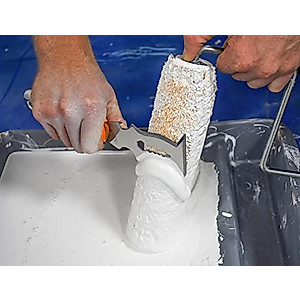 ROLLINGDOG 14 In 1 Painters Tool - Paint Scraper, Putty Knife Scraper Tool with Stainless Steel Blade, Soft Grip Handle and Metal Hammer End (3 Inches)