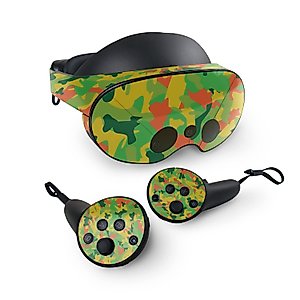 MightySkins Skin Compatible with Meta Quest Pro - Spring Camouflage | Protective, Durable, and Unique Vinyl Decal wrap Cover | Easy to Apply, Remove, and Change Styles | Made in The USA