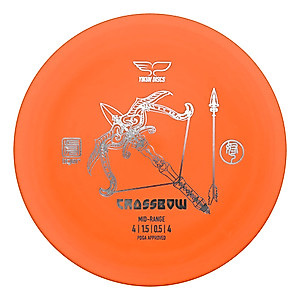 yikundiscs Yikun PDGA Approved Mid Range Disc Golf 165-175g Understable Mid-Range Dick Golf for Outdoor Games and Competition[Dics Shade Color May Vary] (Orange)