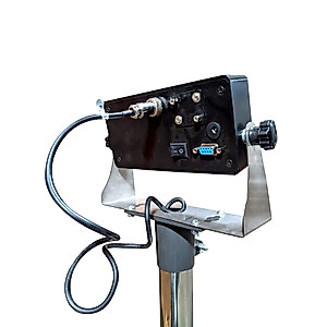 Stainless Steel Bench Scale: 800lbs Capacity, Lb/Kg/Oz Units, 0.05lb Readability, 18"x24" Platform - Accurate, Durable, Portable - Ideal for Aviation, Warehouse, Shipping, and Production Floors