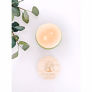 Earth Angel Natural Soy Candle Vanilla Fragrance 2-Wick 12 Ounce (Daughter-in-Law)
