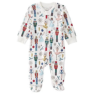 little planet by carter's unisex-baby Sleep and Play made with Organic Cotton, Nutcracker, 3M